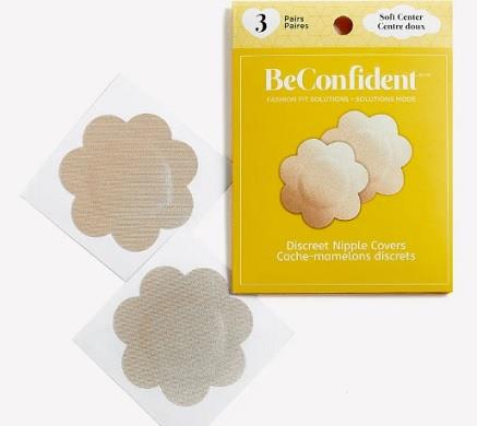 Be Confident Discreet Disposable Nipple Covers - Light - wotever inc.
